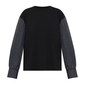 Marni Femme, Tops, Noir, Taille: 34 FR Long Sleeve Hauts