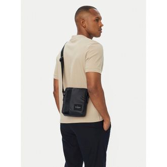 Calvin Klein Umh&auml;ngetasche Calvin Klein Rubberized Reporter LV04D3480G Schwarz