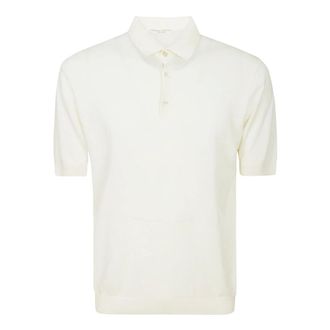 FILIPPO DE LAURENTIIS Homme, Tops, Blanc, Taille: 2XL Polo en Coton Blanc