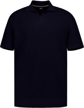 HUGO BOSS Herren Polo-Shirt blau