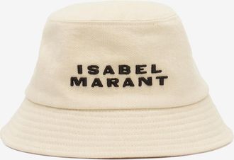 Isabel Marant Chapeau Haley - Femme - &Eacute;cru Et Noir - Taille 56 - Isabel Marant