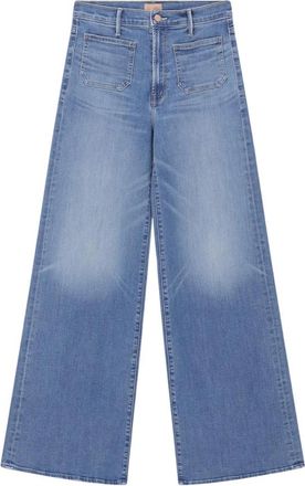 Mother Femme, Jeans, Bleu, Taille: W29 Wide Jeans