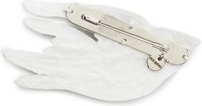 Dice Kayek Broche forme oiseau &agrave; cristaux