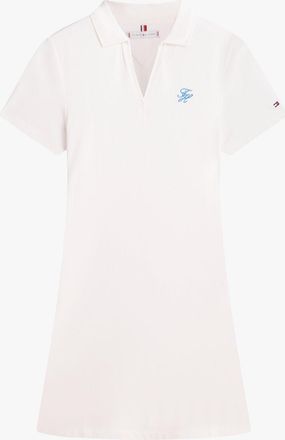 Tommy Hilfiger Robe courte polo en coton m&eacute;lang&eacute;