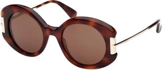 Max Mara Femme, Accessoires, Brun, Taille: 52 MM Lunettes de soleil