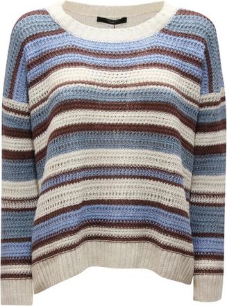 Max Mara Femme, Pulls, Bleu, Taille: 40 FR Basilio Sweater
