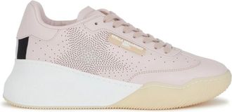 Stella McCartney Femme, Chaussures, Rose, Taille: 36 EU Baskets &agrave; Lacets Orn&eacute;es de Sequins