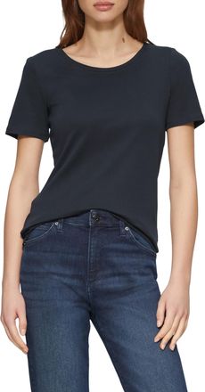 s.Oliver T-Shirt aus Interlockjersey im Slim Fit