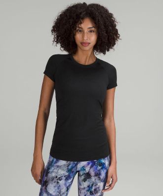 lululemon T-Shirt Swiftly Tech 2.0 Longueur hanche pour Femmes - Noir - Taille 10