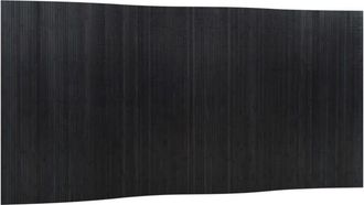 vidaXL vidaXL Cloison de s&eacute;paration noir 165x400 cm bambou