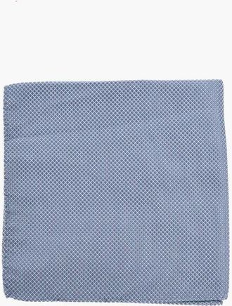 Corneliani Silk Pocket Square with Micro Patterns size Unica