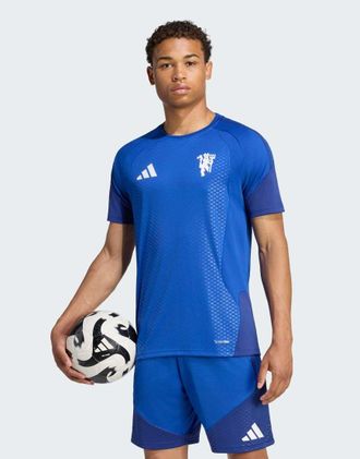 adidas Manchester united 26/27 cup tiro maillot dentra&icirc;nement en bleu royal