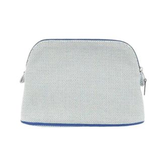 Herm&egrave;s Pre-owned Canvas Clutch - - Pre-owned - Damen - Blau - ONE SIZE