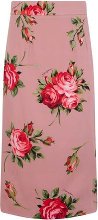Dolce & Gabbana Femme, Jupes, Rose, Taille: 38 FR Skirts