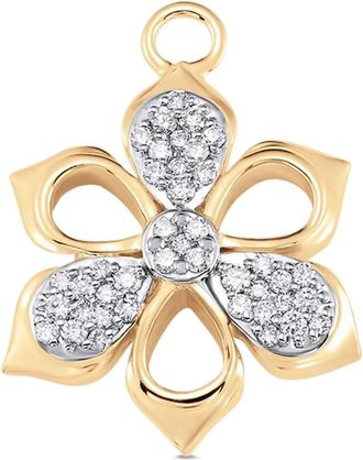 Sara Weinstock pendentif Lierre en or 18ct pavé de diamant