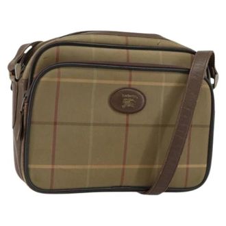 Burberry Pre-owned Canvas Schultertasche - - Pre-owned - Damen - Beige - ONE SIZE