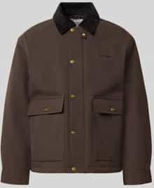 Carhartt Work in Progress Relaxed Fit Jacke mit Umlegekragen Modell Quentin