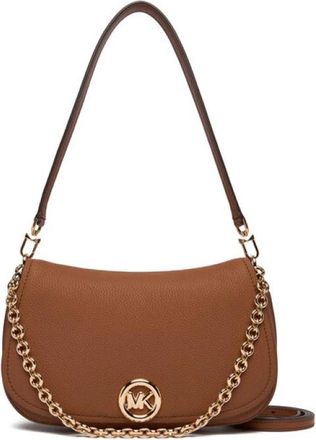 Michael Kors Femme, Sacs, Brun, Taille: ONE Size Nolita Medium Pebbled Leather Convertible Shoulder Bag