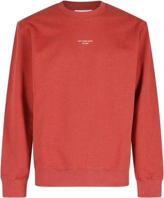 Dr&ocirc;le de Monsieur Homme, Sweatshirts et sweats &agrave; capuche, Rouge, Taille: S Le SweaT-shirt Slogan Classique