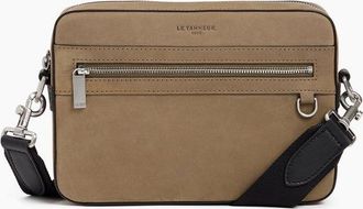 Le Tanneur Kleine Umh&auml;ngetasche Emile aus Glatt- und Nubukleder