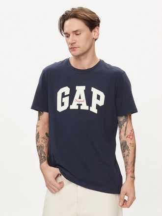 GAP T-Shirt 471777-09 Dunkelblau Regular Fit