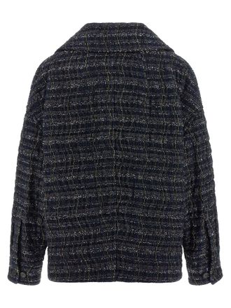 Missoni Womens Blue Viscose Coat Clothing