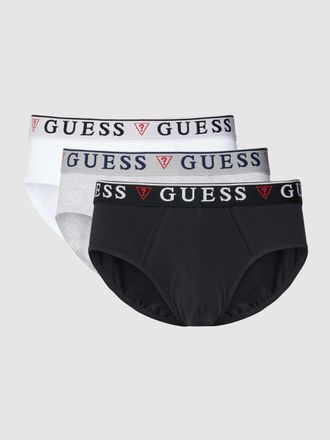 Guess Slip mit elastischem Bund Modell BRIAN HERO im 3er-Pack