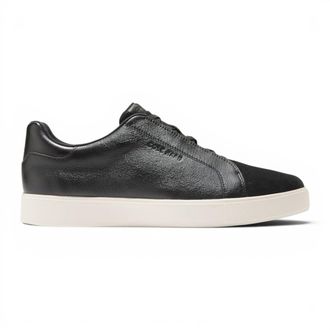 Cole Haan Herren GrandPro Luxe Mile Trainer Schwarze Wildleder-Sneaker - C44434