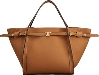 Tod's Femme, Sacs, Brun, Taille: ONE Size Petit sac shopping Tim