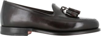 Santoni Homme, Chaussures, Brun, Taille: 43 1/2 EU Andrew Tassel Loafer
