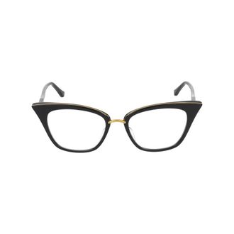 Dita Eyewear Rebella Schwarz/Gelb Gold Brille - - Accessories - Damen - Schwarzk - 51 MM
