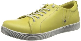 Andrea Conti Damen Sneaker, Limone, 36 EU