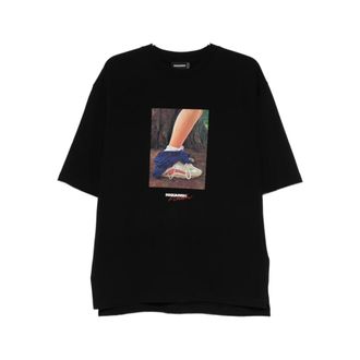 Dsquared2 Homme, Tops, Noir, Taille: XL T-shirt