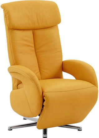 Cantus Relaxsessel, Gelb, Textil, 70x112x80 cm, Fu&szlig;auswahl, Lederauswahl, Stoffauswahl, Liegefunktion, Wohnzimmer, Sessel, Relaxsessel