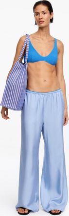 Arket Bikinioberteil Mit V-Ausschnitt -Blau