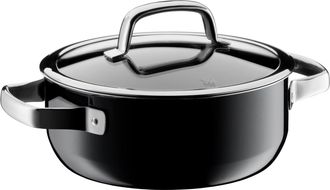 WMF 5.1455.5290 Bratentopf, 18/8 Stainless Steel, schwarz