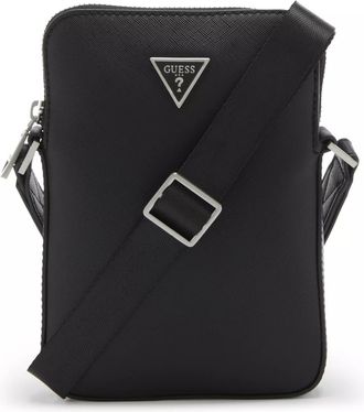 Guess Businesstaschen & Reisegepäck - Certosa Saffiano Umhängetasche - Gr. unisize - in Schwarz - für Damen