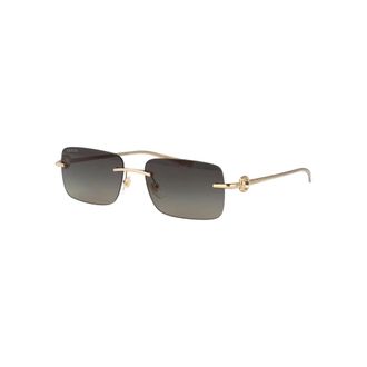 Gucci Stylische Sonnenbrille mit Modell Gg1703S 005 - - Accessories - Herren - Gelb - 55 MM
