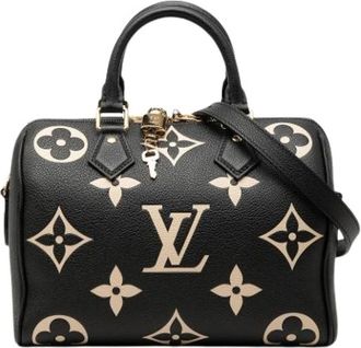Louis Vuitton Pre-owned Speedy Bandouliere 25 - Femme - Pre-owned - Noir - Taille: ONE Size