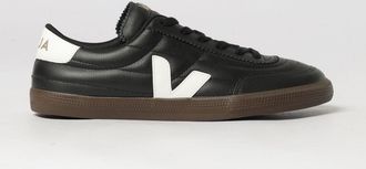 Veja Panenka gesteppte Leder-Sneaker von mit Kontrast-Logo und Gummisohle