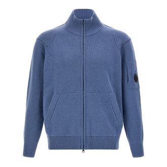 C.P. Company Zip Cardigan - - Knitwear - Herren - Blau - 2XL