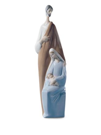 Lladro Holy Family Skulptur - Braun