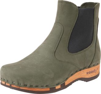 Woody Woody Damen Jutta Stiefelette, Forest, 36 EU
