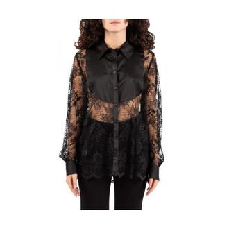 Hanita Camicia - - Blouses & Shirts - Damen - Schwarzk - XS