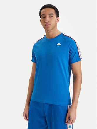 Kappa T-Shirt Banda Coen 303UV10 Blau Slim Fit