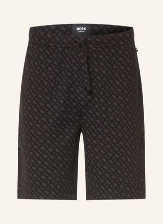 HUGO BOSS Schlafshorts schwarz