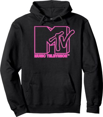 Giesswein Umrisslogo in Rosa Pullover Hoodie