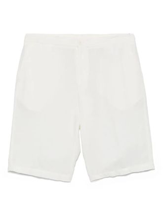 Ermenegildo Zegna short en lin - Blanc