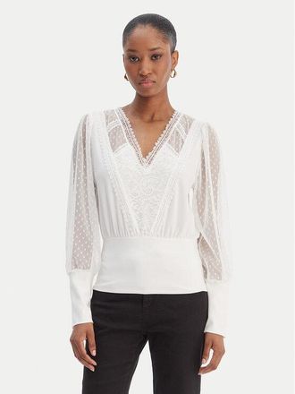 Morgan Bluse 251-TAGADO Wei&szlig; Regular Fit