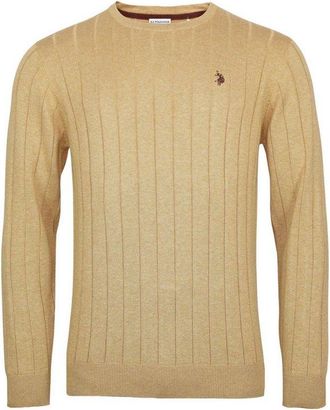 U.S.Polo Association Strickpullover Strickpullover R-Neck Pullover (1-tlg)